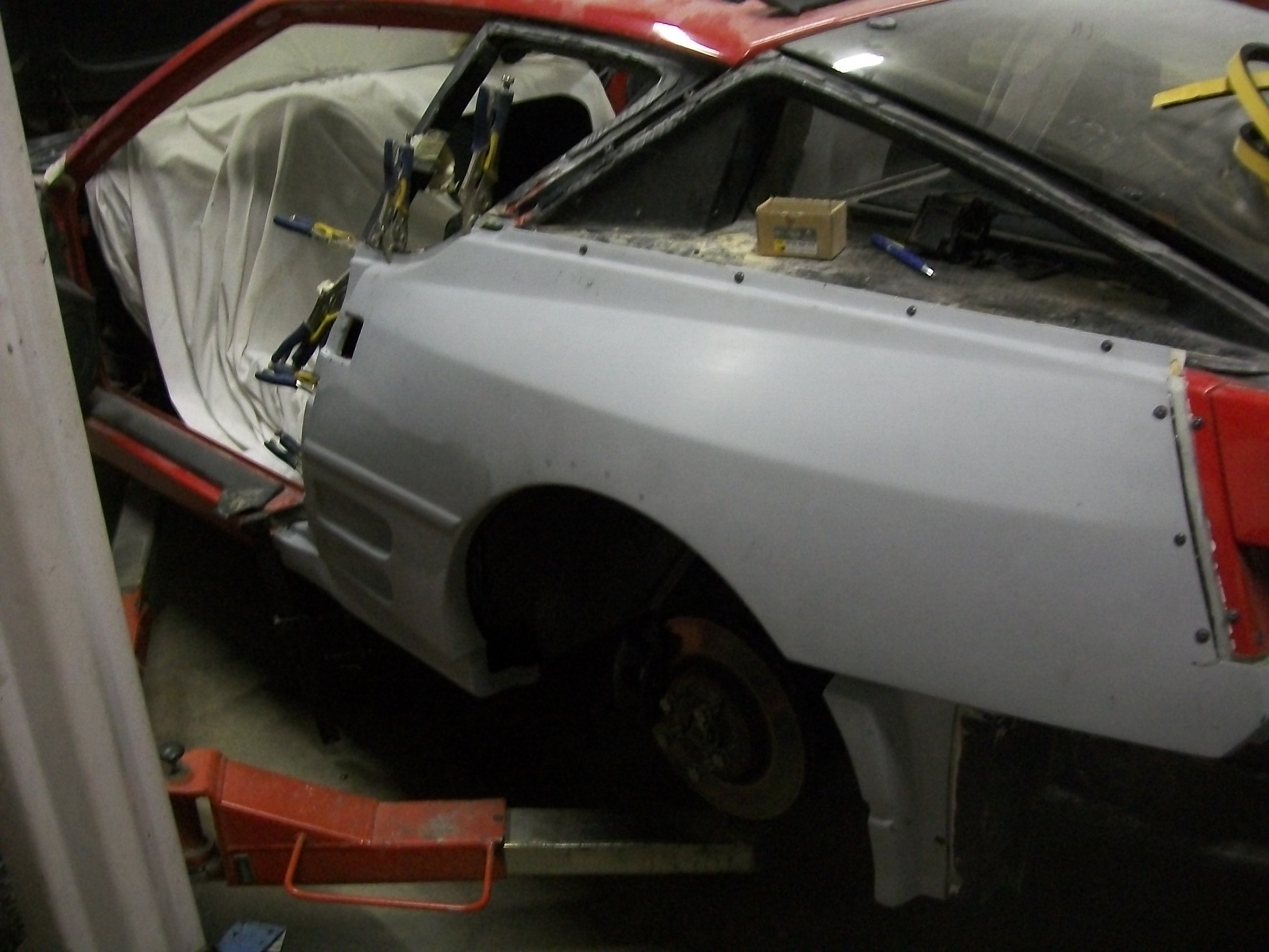 REALISATION DES PIECES ET MONTAGE D'UNE A610 "EVO"