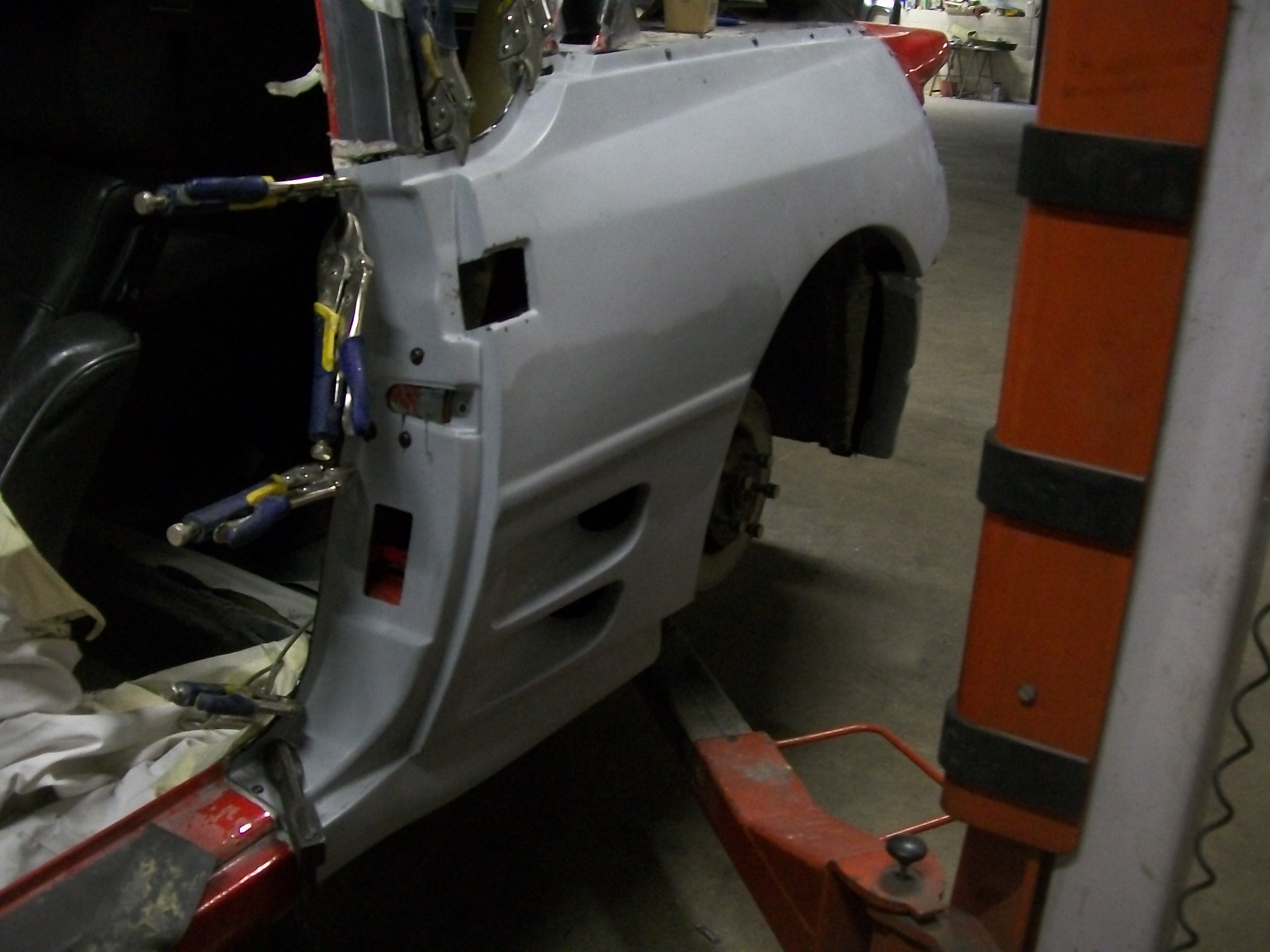 REALISATION DES PIECES ET MONTAGE D'UNE A610 "EVO"
