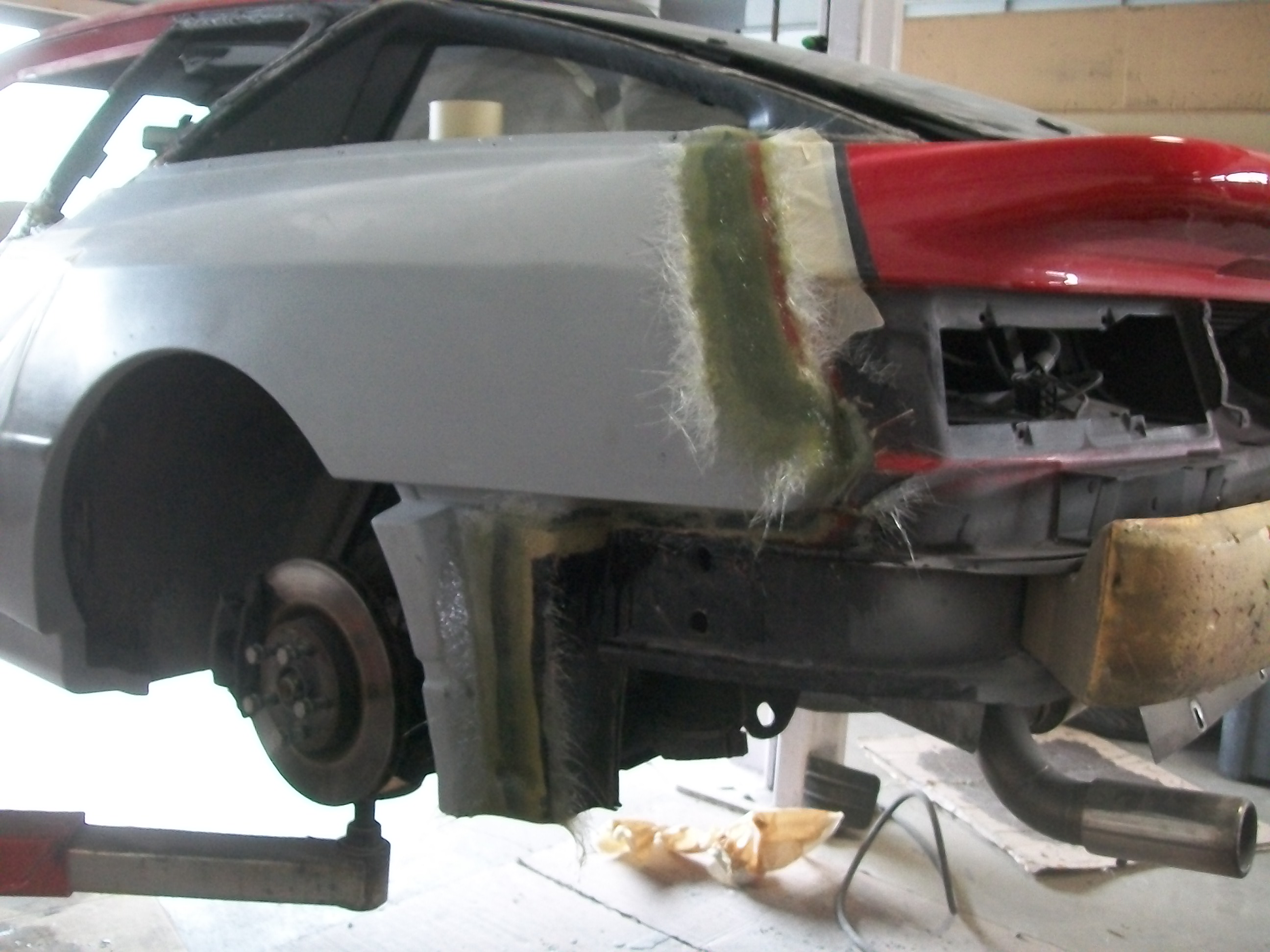 REALISATION DES PIECES ET MONTAGE D'UNE A610 "EVO"