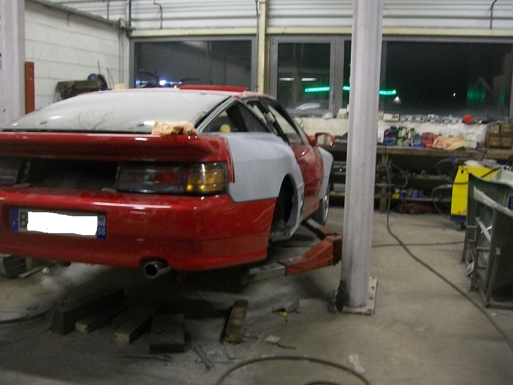 REALISATION DES PIECES ET MONTAGE D'UNE A610 "EVO"